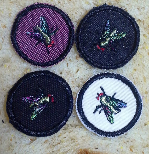 Housefly Embroidered Patch