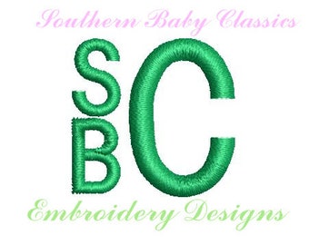 Masculine monogram | Etsy