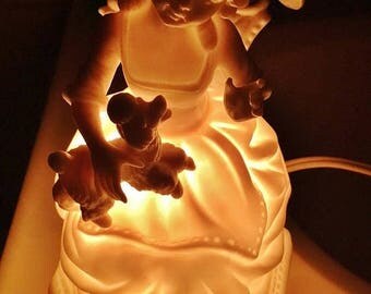 Poodle lamp | Etsy
