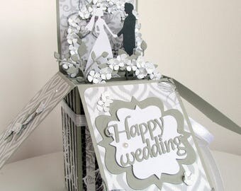 Box pop up card | Etsy