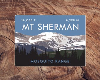 Mt. Princeton 14er Poster