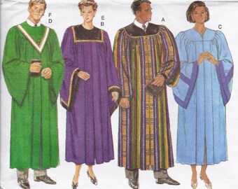 Choir robe pattern | Etsy