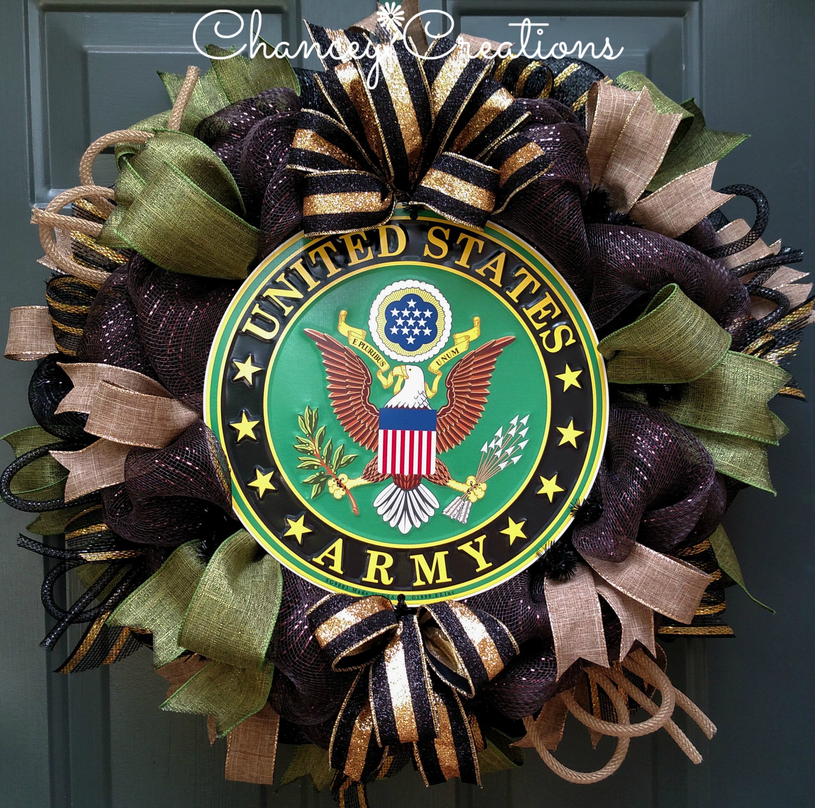 Army Wreath United States Army Wreath Military Wreath
