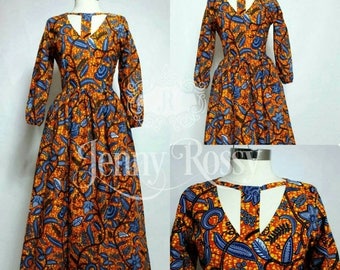 African maxi dress | Etsy