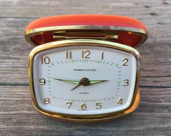 Vintage travel clock | Etsy