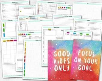 Planner binder | Etsy