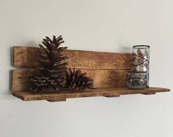 Rustic shelf | Etsy