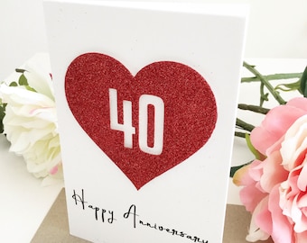 40 year anniversary | Etsy