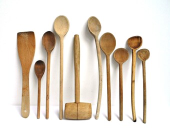 Wood kitchen utensil | Etsy
