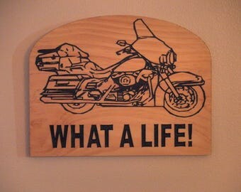 Harley davidson sign | Etsy