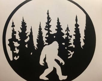 Bigfoot decal | Etsy
