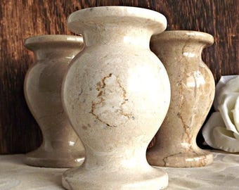 Stone candle holder | Etsy