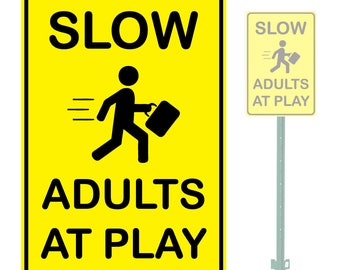 Drive slow sign | Etsy