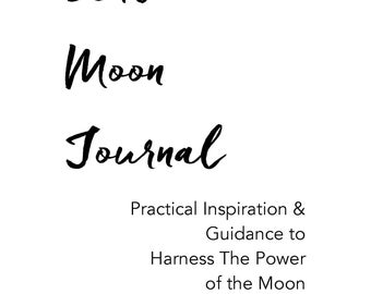 Moon journal | Etsy
