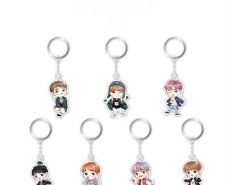 Bts keychain | Etsy