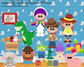 Toy story clip art | Etsy