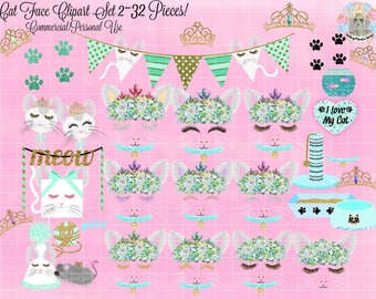 Kitten clipart | Etsy