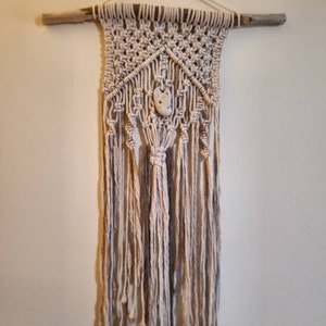Modern macrame-hand made home decor. by NomaMacrame on Etsy