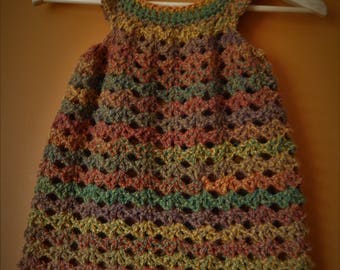 Crochet Pinafore Dress Pattern No. 14