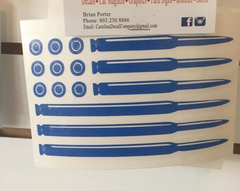 Bullet american flag | Etsy