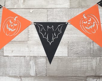 Halloween bunting | Etsy