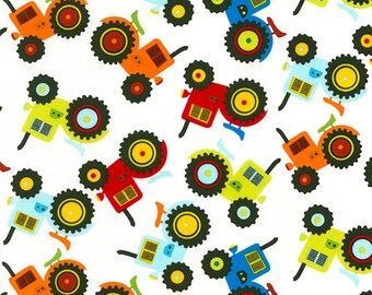 Tractor fabric | Etsy