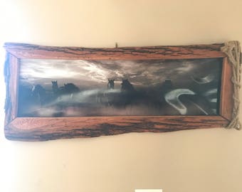 Custom wood frame | Etsy