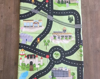 Road Play Mat-Rescue Vehicles Play Mat-Town Play Mat-Play Mat
