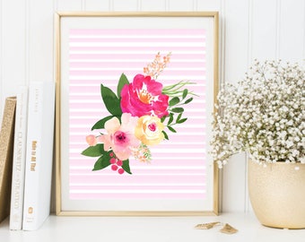 Flowers printable | Etsy