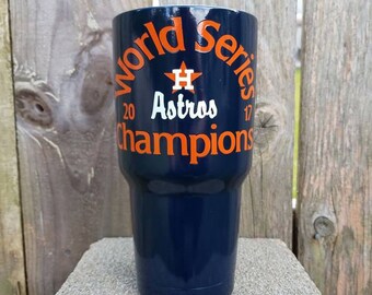 Astros yeti tumbler | Etsy