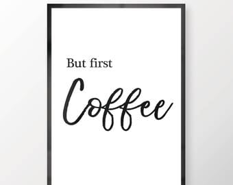 But first coffee | Etsy