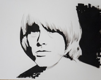 Brian Jones t shirt as worn by David Bowie