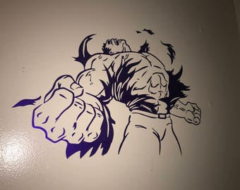 Hulk decal | Etsy