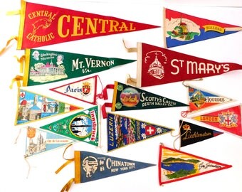 Pendant flags | Etsy