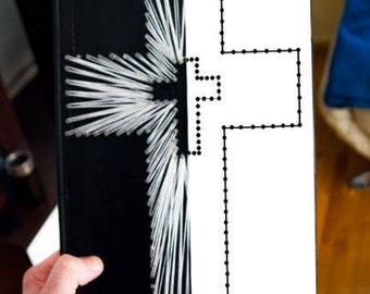 String art cross | Etsy