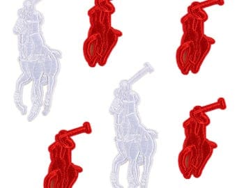 Polo iron on patch | Etsy