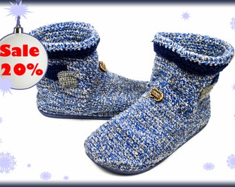 Knitted shoes | Etsy