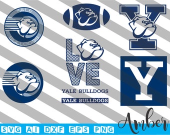 Yale bulldogs | Etsy