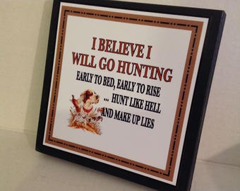 Hunting sign | Etsy