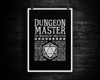 Dungeon master | Etsy