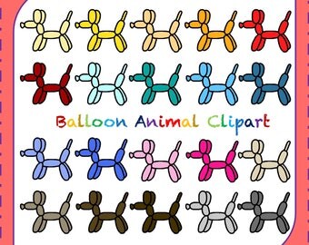 Balloons clipart | Etsy