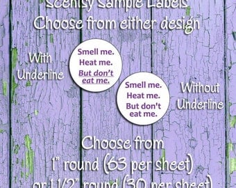 Scentsy labels | Etsy