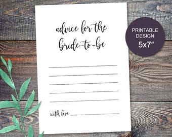 Advice for the bride | Etsy