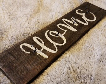 Rustic key holder | Etsy