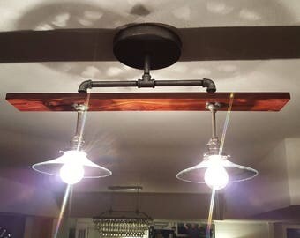 Pipe chandelier | Etsy