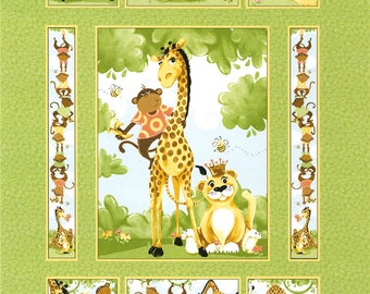 Baby quilt panel | Etsy