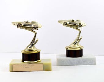 Vintage car trophy | Etsy