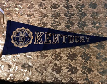 College pennant | Etsy