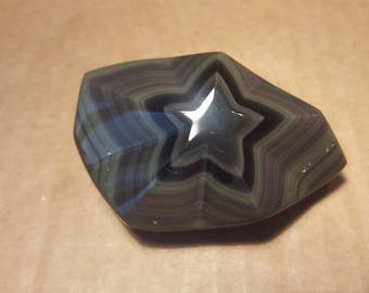 Obsidian star | Etsy