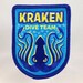 Kraken Dive Team embroidered patch